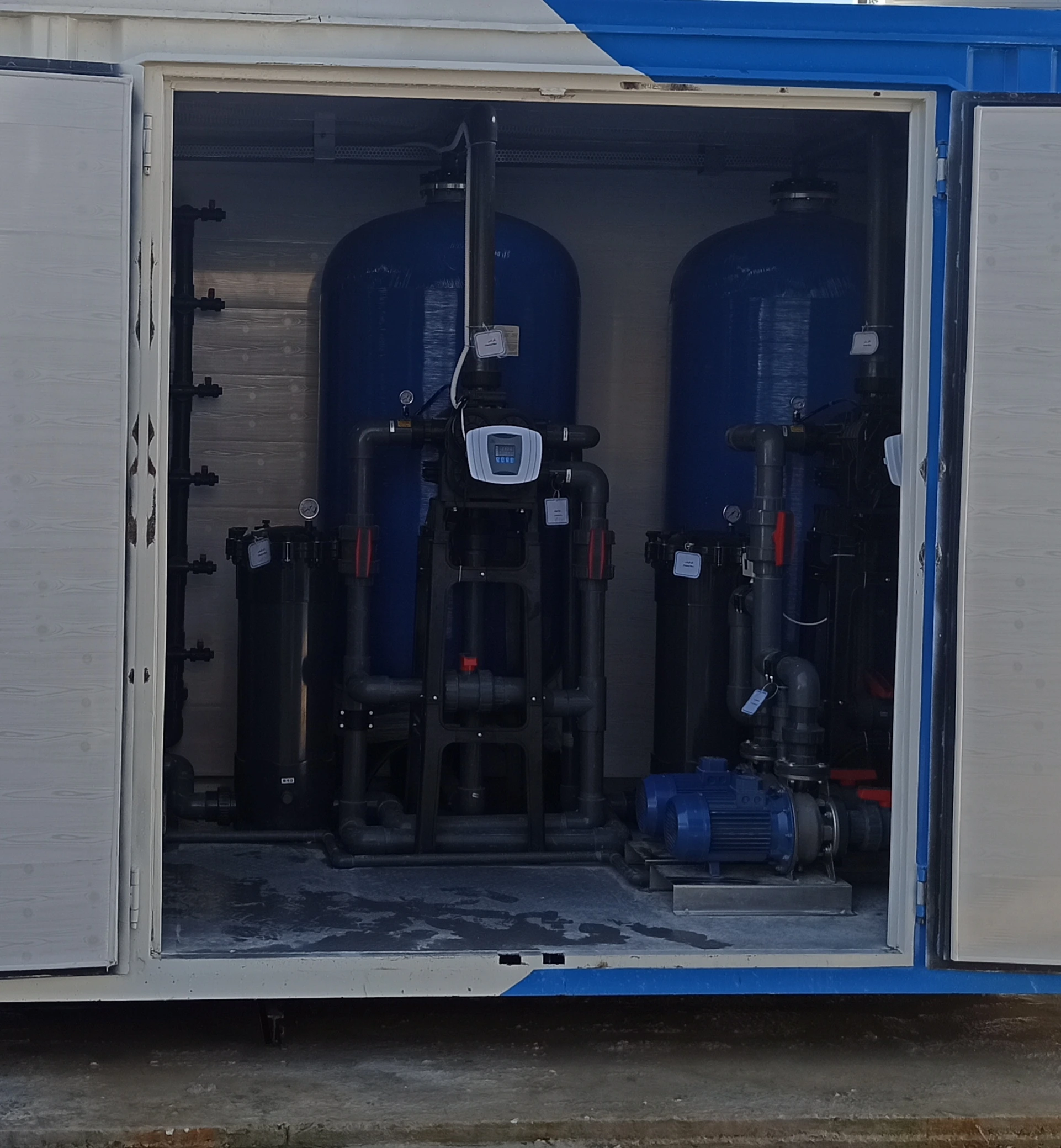 Water treatment plant at rural Damascus – with ADRA Organization ...